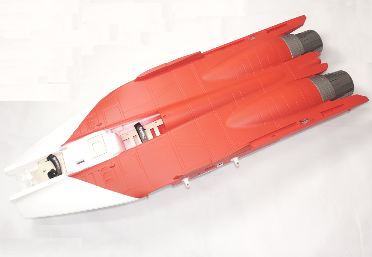 Freewing MiG-29 Red Star Twin 80mm EDF Jet Main Fuselage Rear Part ( Without Decal )